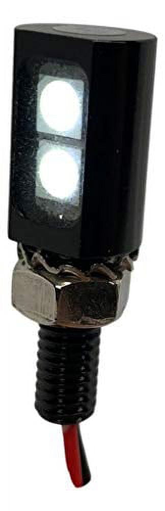 PilotLights 24 Volt DC Instrument Panel Light, Post Light - White LED ...