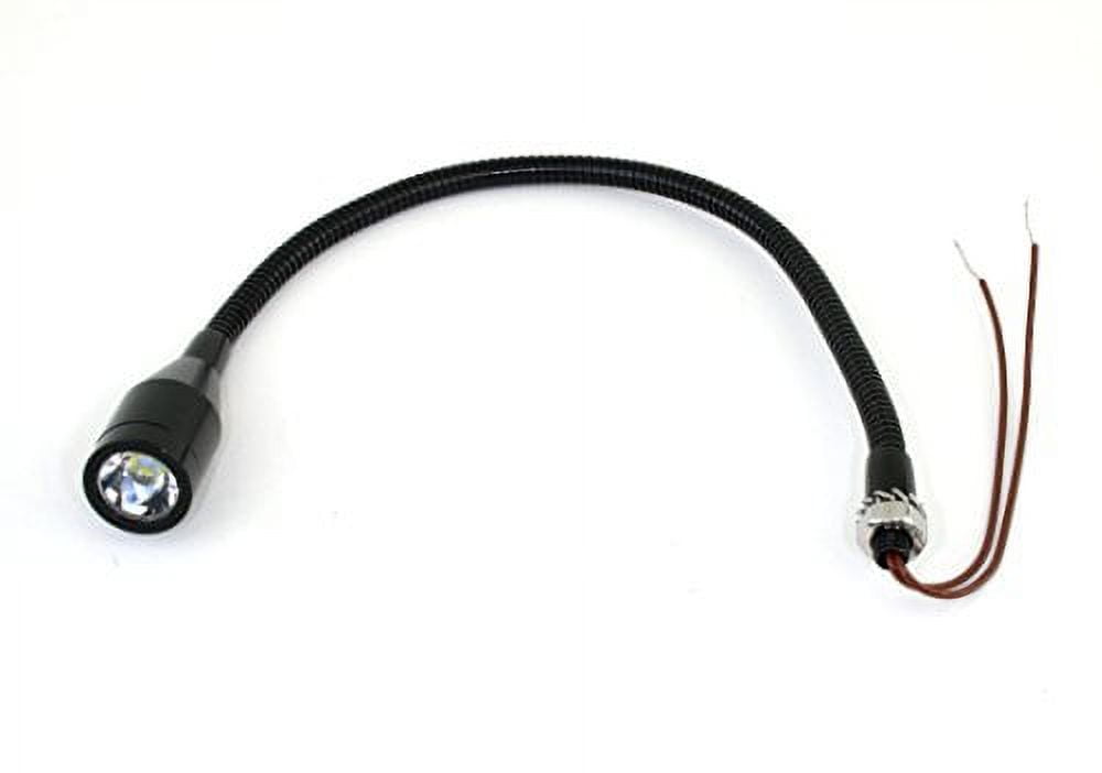 PilotLights Mini Gooseneck Panel Light, Map Light, Post Light - White ...