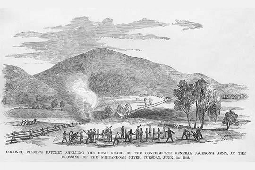 Pilson's Battery Shell Jackson in the Shenandoah Poster Print by Frank ...