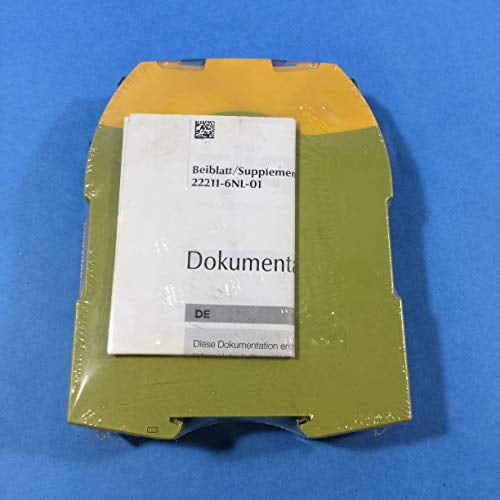 Pilz 750104 Safety Relay, 24Vdc, 240Vac, 8A 750104 - Walmart.com