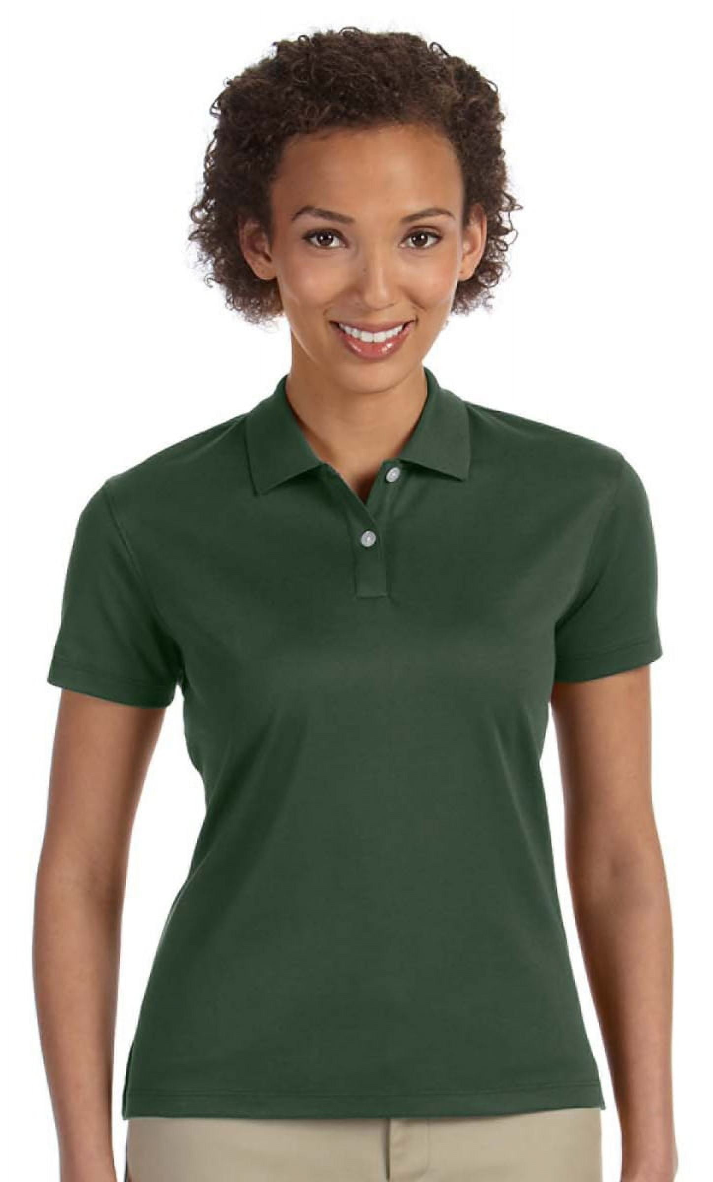 Pima-Tech Jet Pique Polo - Walmart.com