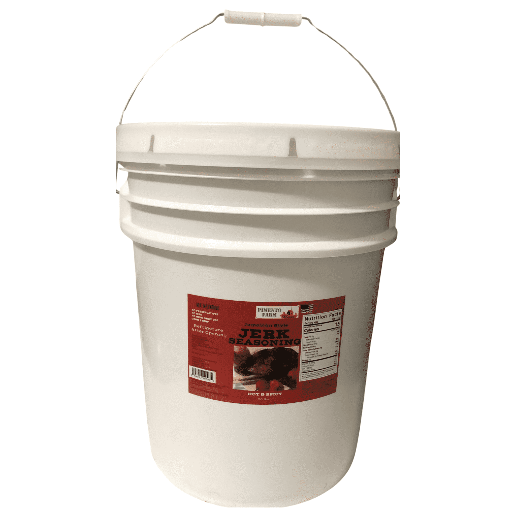 Pimento Farm Jamaican Style All Natural Spicy Jerk Seasoning 50 lbs ...