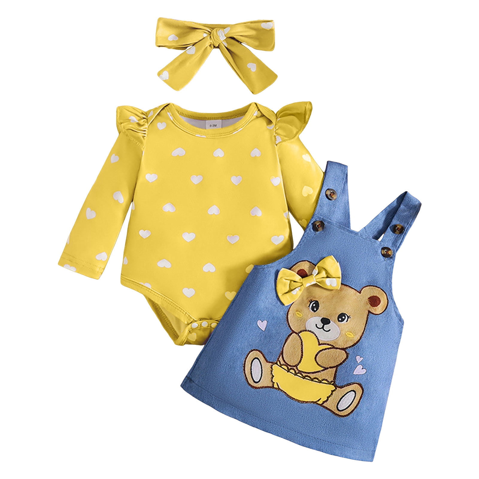 Pimfylm Baby Girl Clothes Fall Winter Outfits,2T Baby Girls Clothes 3T ...