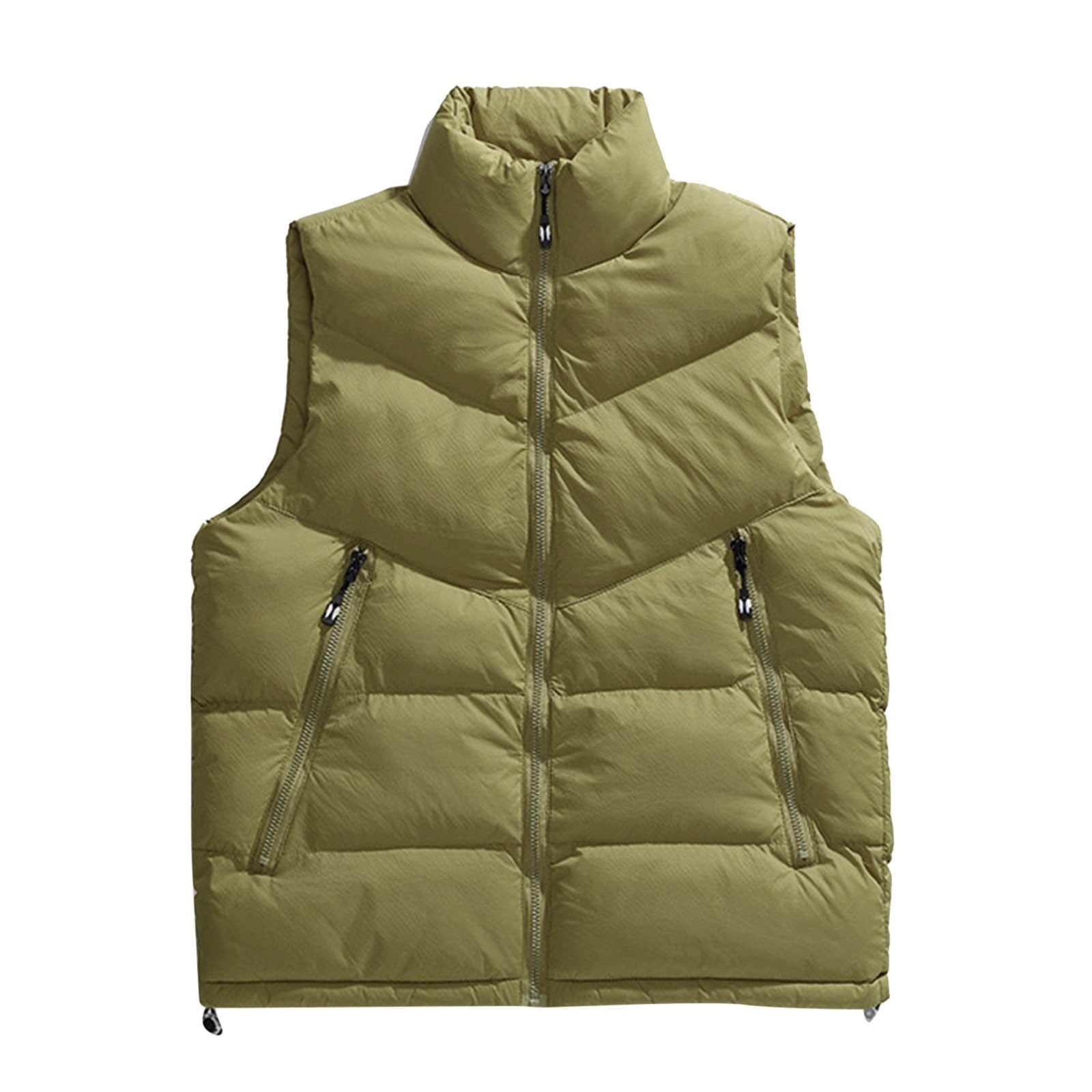 Pimfylm Down Vest for Men Fall Winter Casual Zip Up Vest for Men with ...