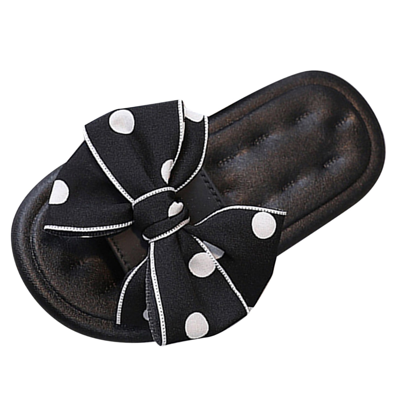 Pimfylm Girls Cushionaire Slipper Toddler Girls Extremely Comfy ...
