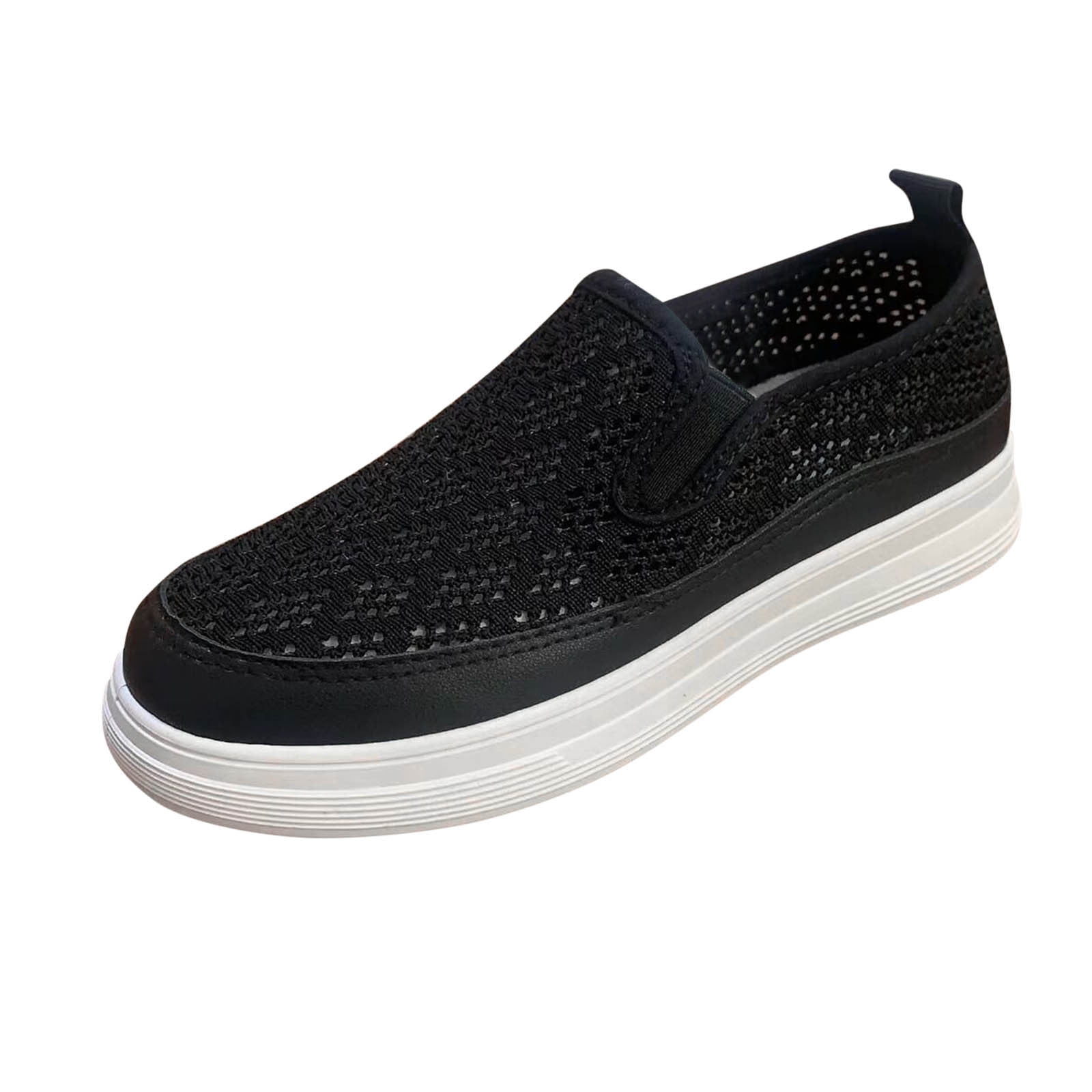 Pimfylm Loafers For Women Women's Nissa Casual Zipper Slip on with ...