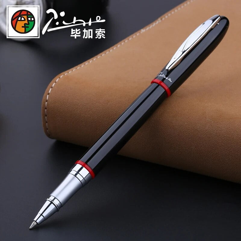 Pimio Montmartre Luxury Smooth Signing Roller Ball Pen with 0.5mm Black ...