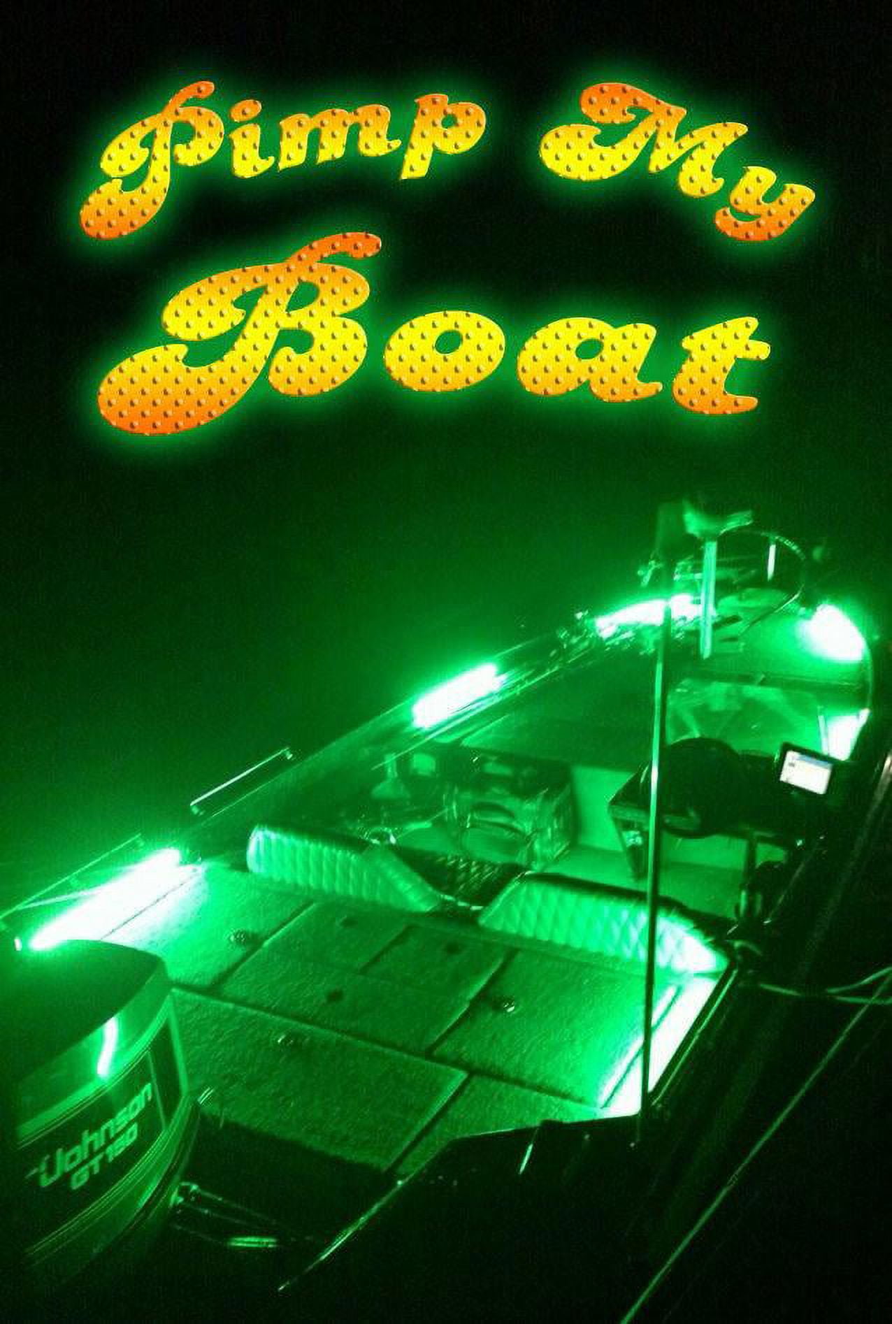 Pimp My Boat (Green) LED Boat Deck Lighting Kit DIY with Red & Green ...