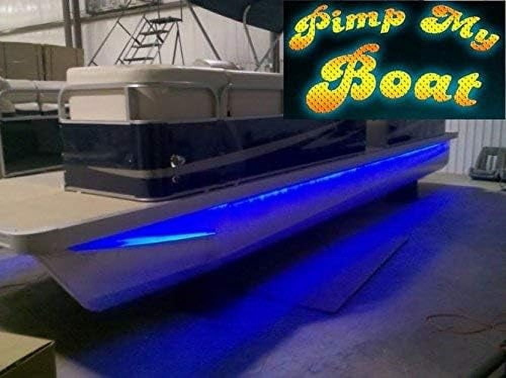Pimp My Pontoon LED Boat Deck Lighting Kit with Bonus Red & Green ...