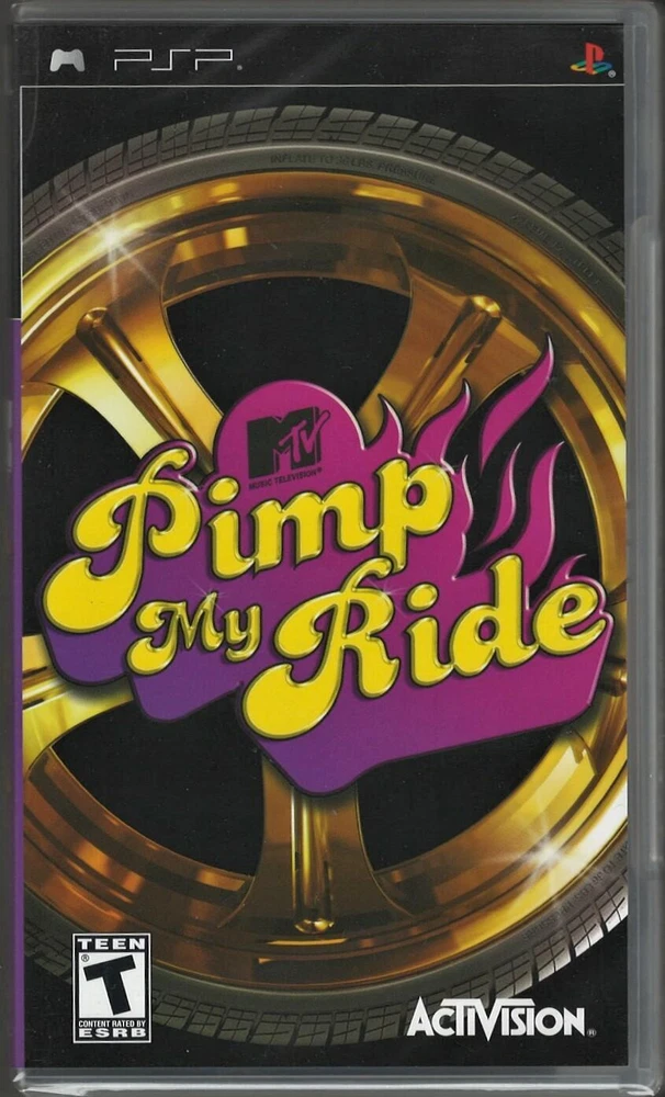 Pimp My Ride Psp [Brand New Factory Sealed Us Version] Sony Psp ...