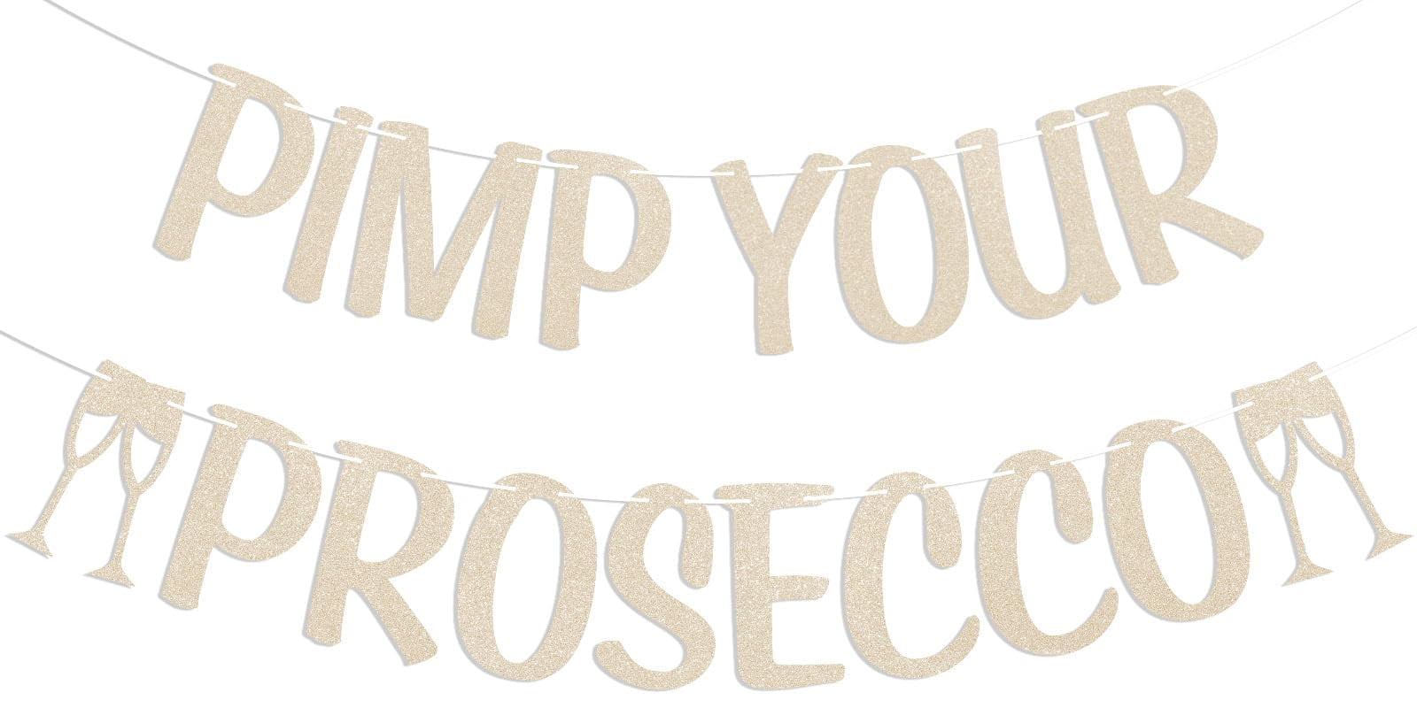 Pimp Your Prosecco FEV6 Banner - Prosecco Bar Sign, Espresso Martini ...