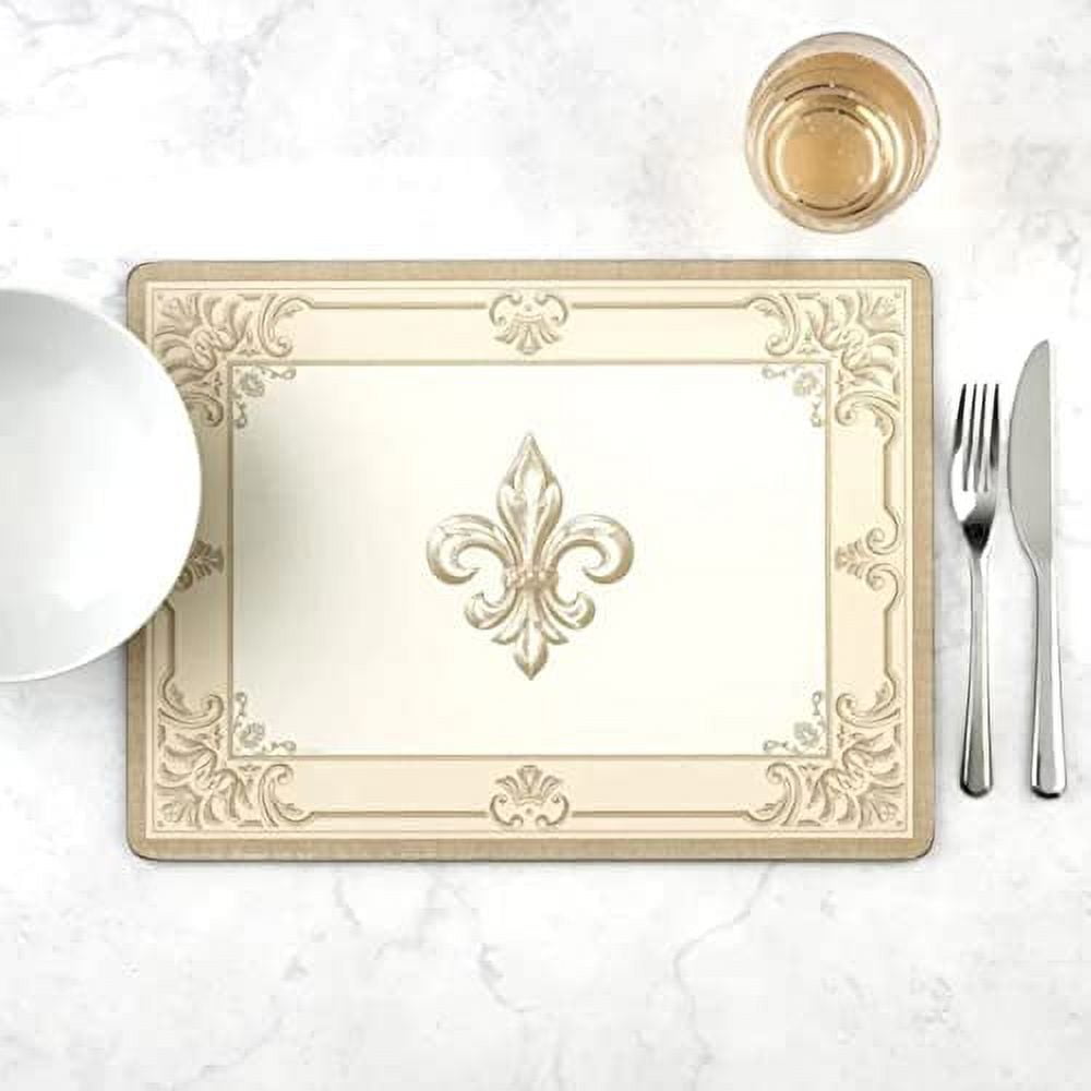Pimpernel FDC-Fleur de LYS Collection Placemats | Set of 4 | Heat ...