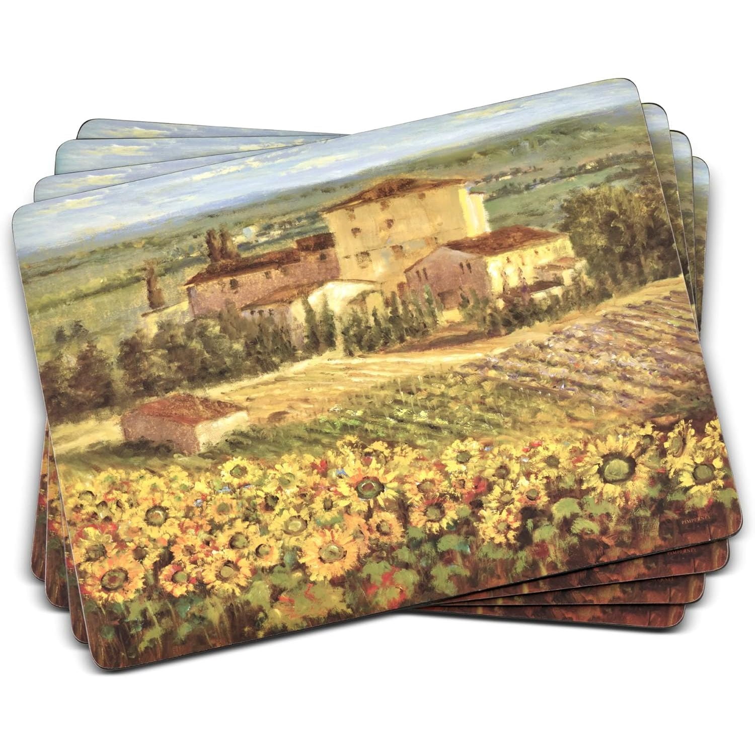 Pimpernel Tuscany Collection Placemats | Set of 4 | Heat Resistant Mats ...