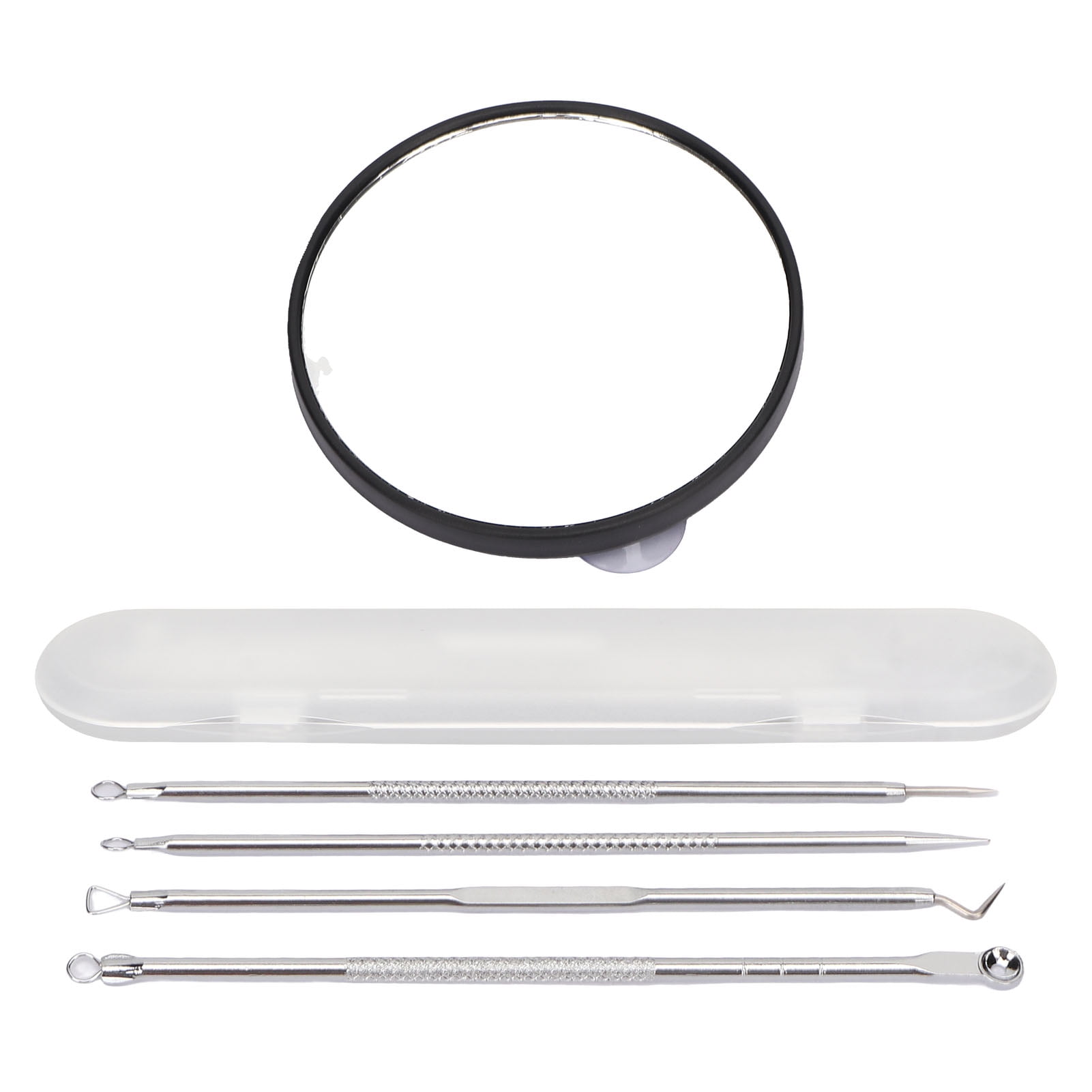 Pimple Needle Kit Pimple Remover 15x Suction Cup Magnifier Blackhead