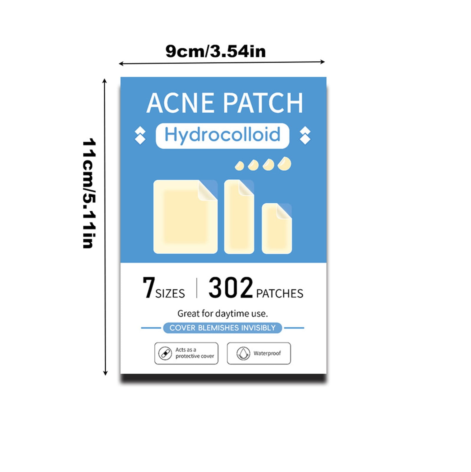 Pimple Patches for Face (504 Counts), Bulk Acne Patch, Zit Stickers 4 ...