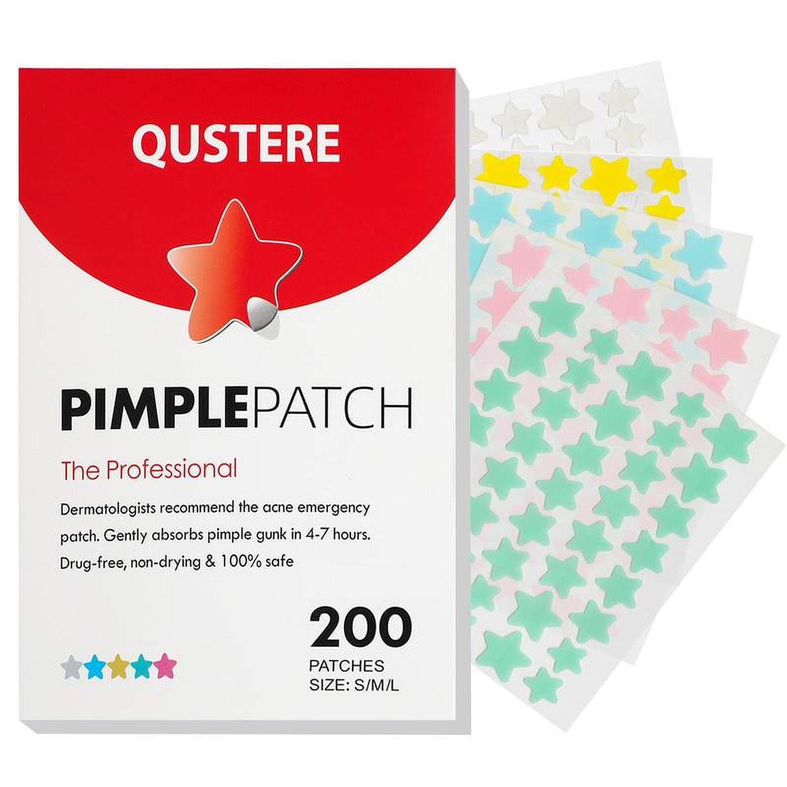 Pimple Patches for Face, Hydrocolloid Acne Patches, Cute Star Zit ...