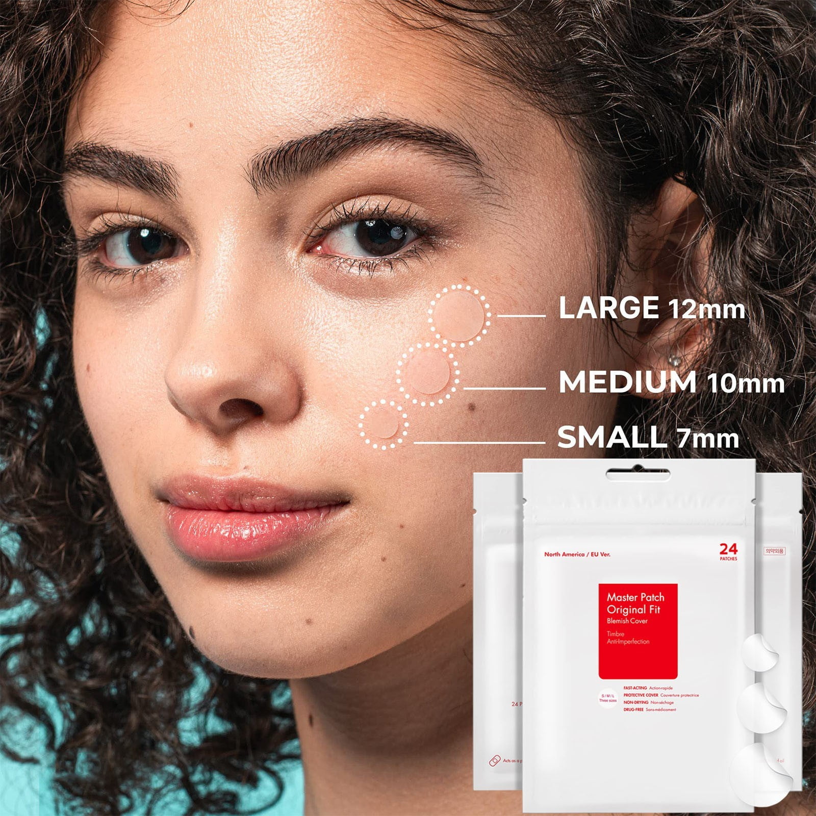 Pimple Patches, Miracle Invisible Spot Cover - Hydrocolloid Acne Patch ...