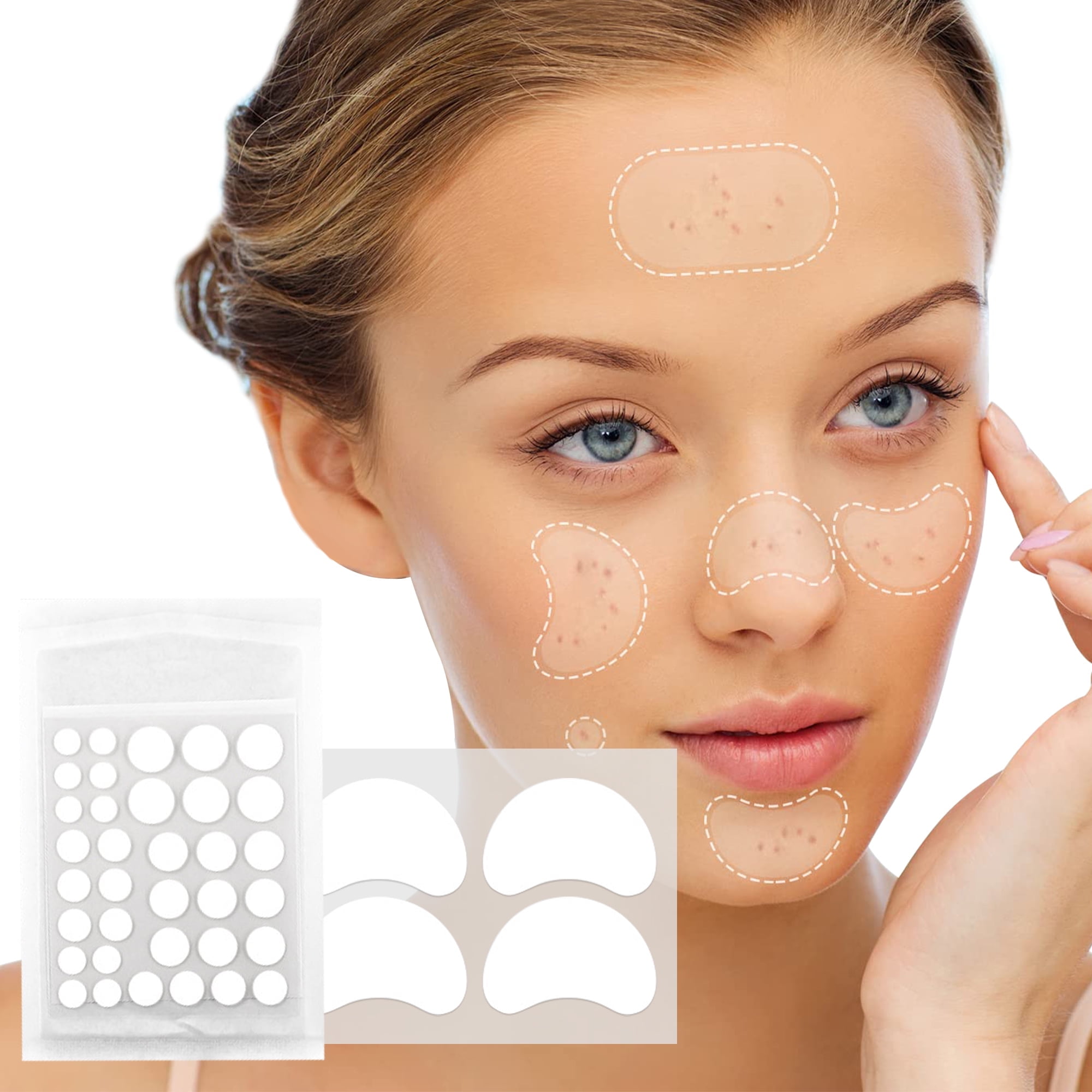 MAXKY DESIGN Pimple Patches Set, Hydrocolloid Blemish Cover, Acne Spot ...