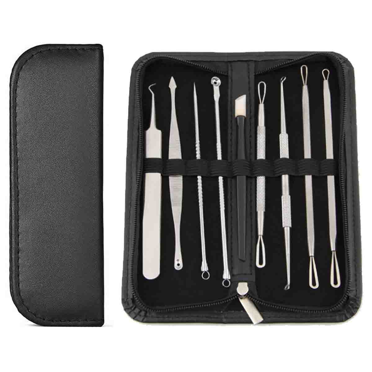 Pimple Popper Tool Kit for Facial Extraction | Whitehead Extractor Tool ...