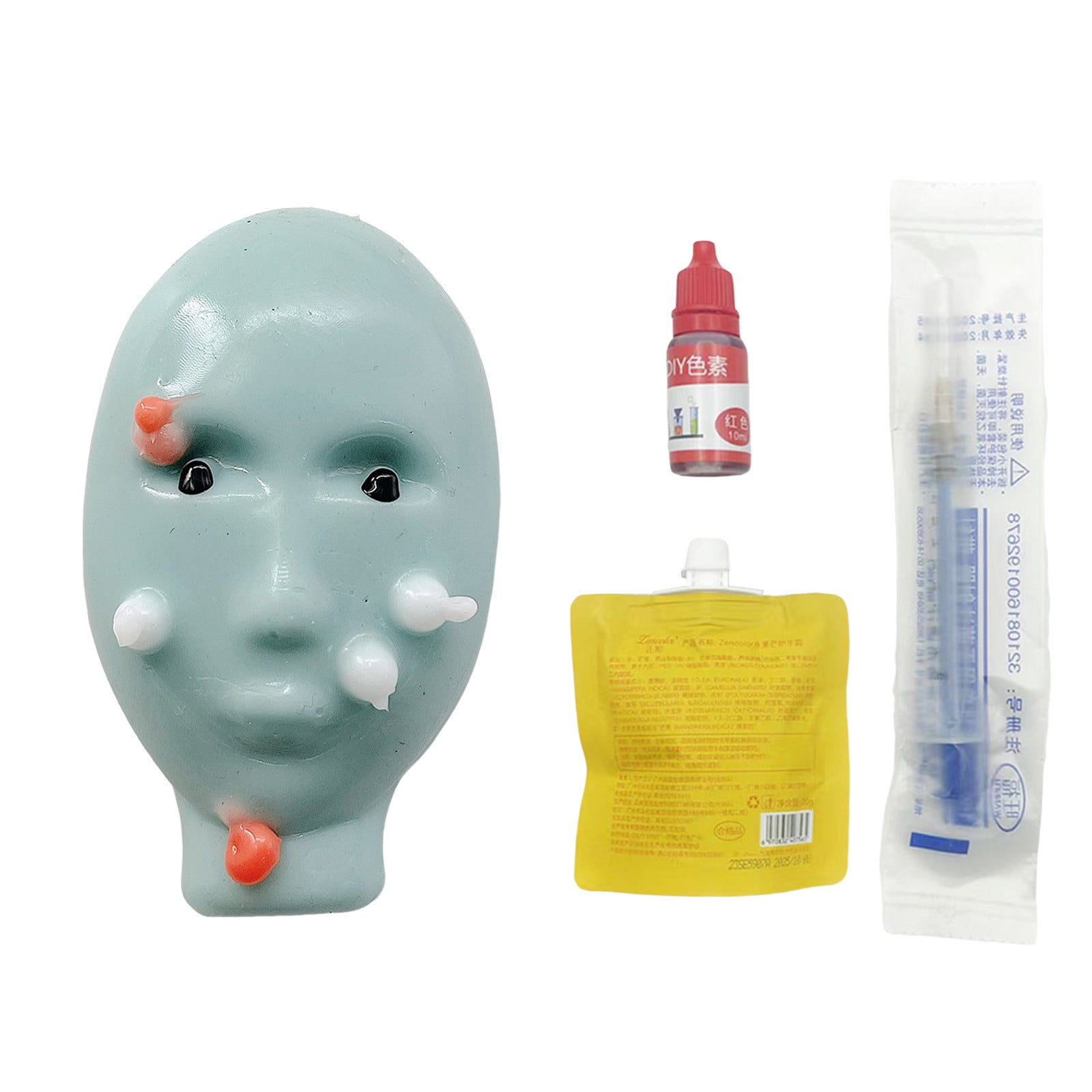 Pimple Popper Toy Alien-Themed Stress Relief Fidget with Filler Tools ...