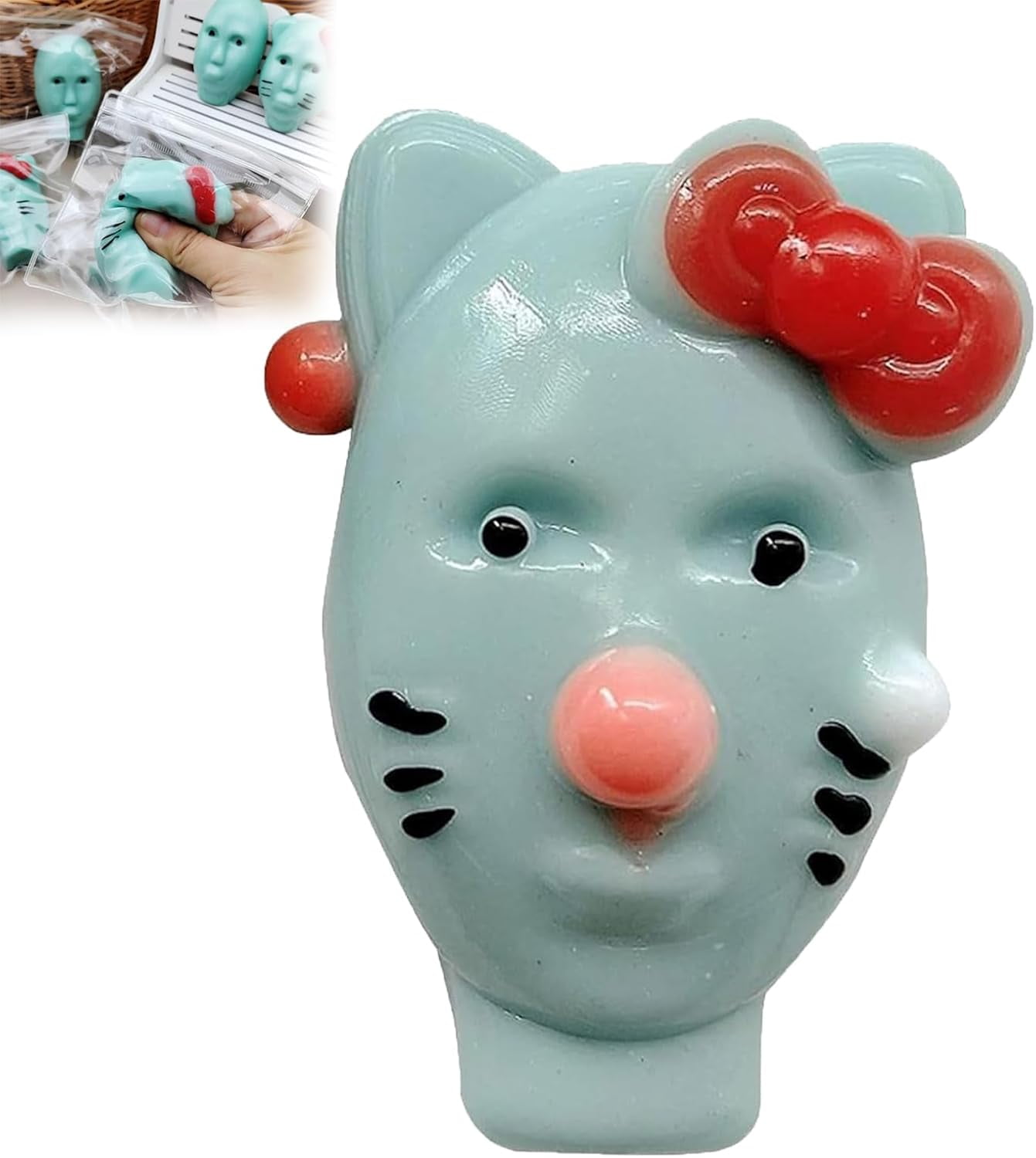 Pimple Popper Toy, Pimple Popping Fidget with Filler Tools, Reusable ...