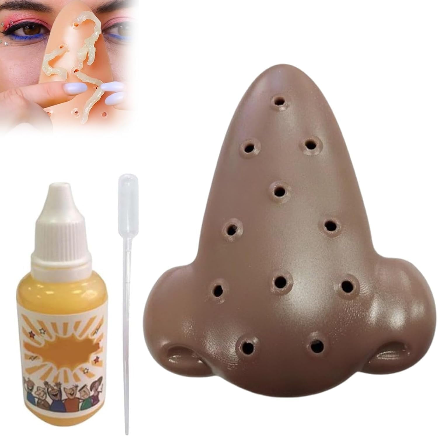 Pimple pops Toy Squeeze Acne Toys Nose Pimple Popping Toy Stress Relief ...