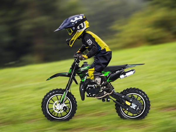 Pimsoran 50Engine Dirt Bike for Adults & Kids, 2-Stroke Gas Powered Off ...