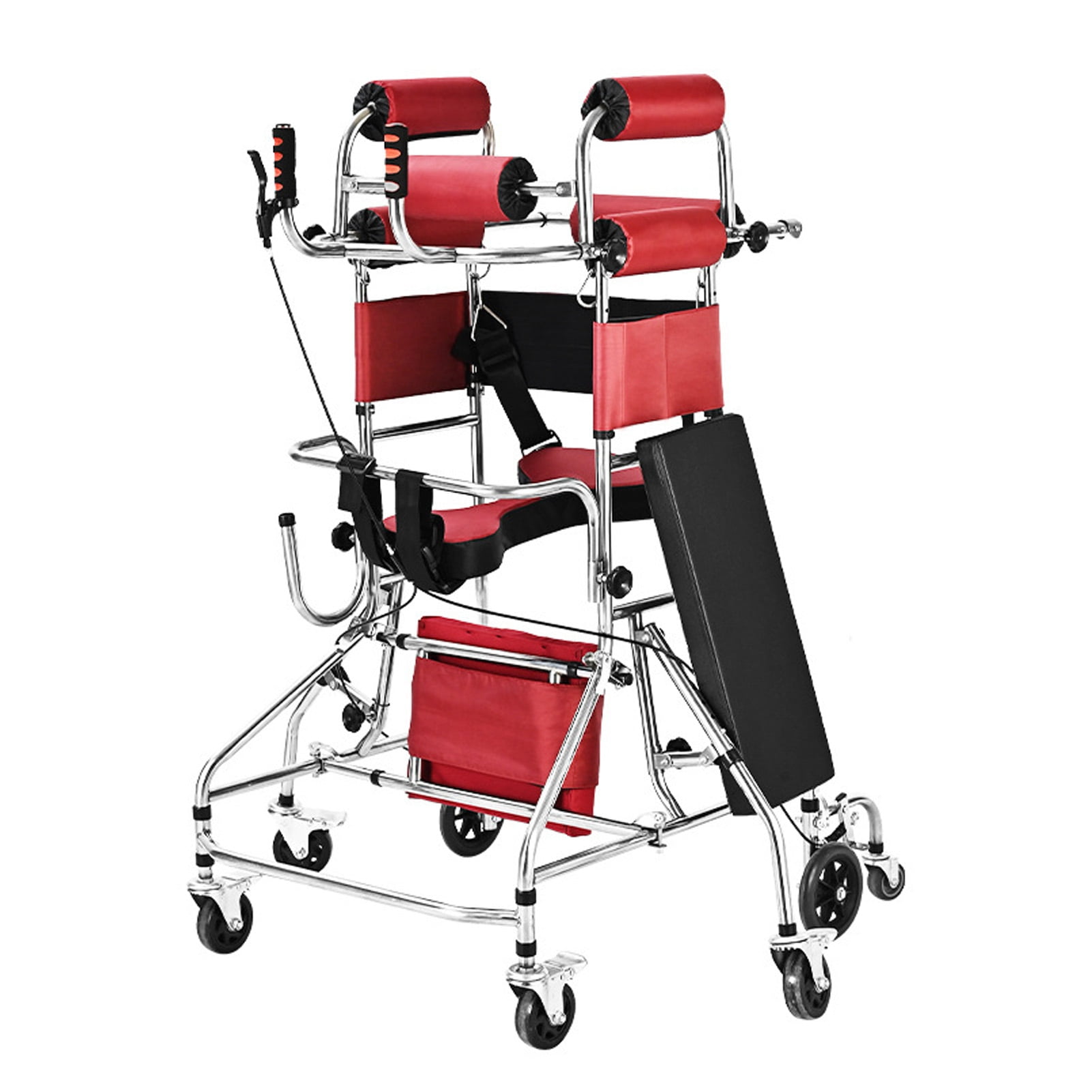 Pimsoran Adult Standing Walker for Seniors, Height Adjustable ...