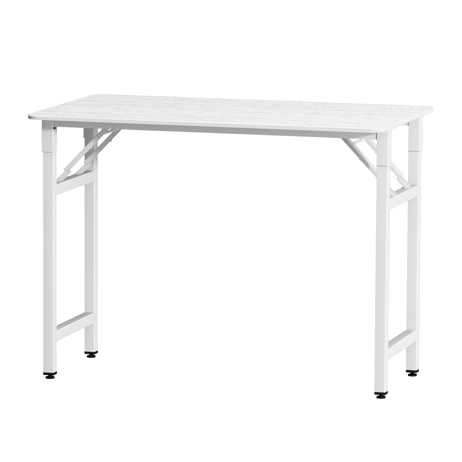 Pimsoran Folding Study Computer Desk, Home Office Writing Small Desk ...