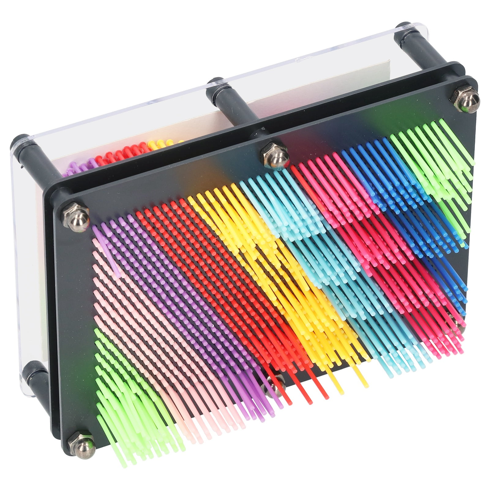 Pin Art Toy 3D Plastic Board Hand Print Model Cloning Colorful ...