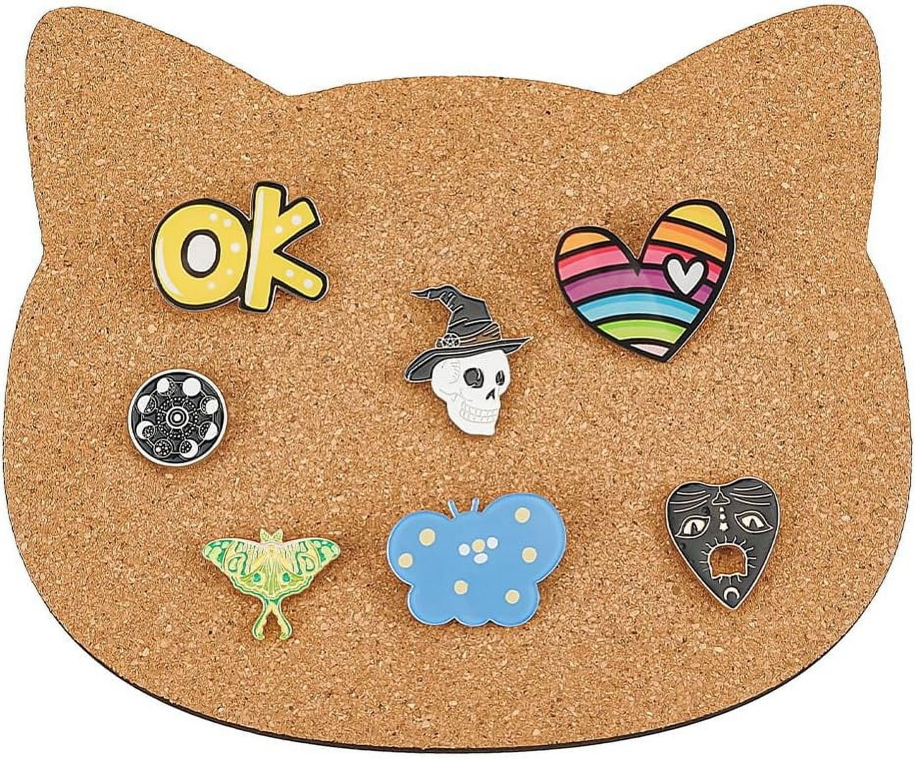 Pin Board Cat Cork Board 0.4inch Thick Bulletin Display Board Wall ...
