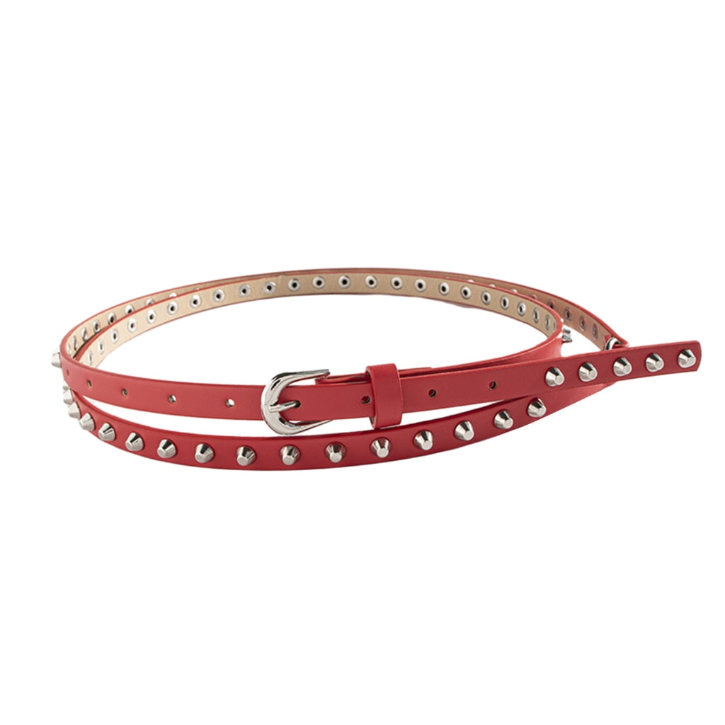 Pin Buckle Belt Aesthetic Double Loop Belt All Matching Belt Waist ...