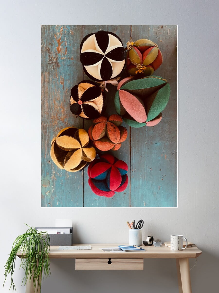 Pin Cushions Poster Wall Art, Modern Wall Decor For Living Room Bedroom ...
