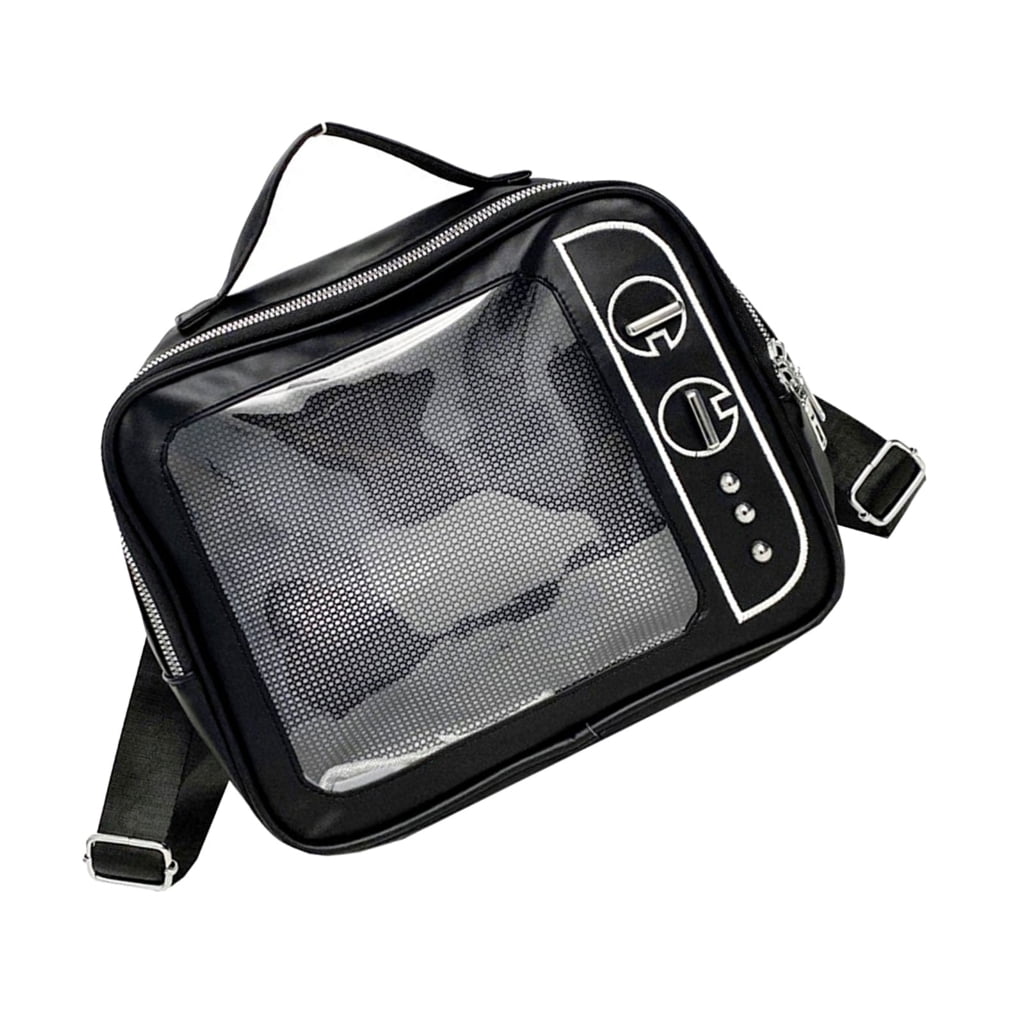 Pin Display Backpack Clear Crossbody Bag Lovely Itabag Television ...