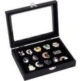 Pin Display Case 8x6 Inch Badge Display Cases Badge Storage Showcase ...