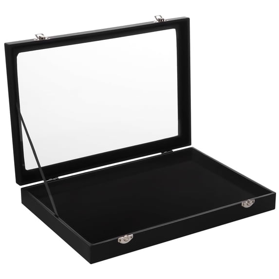 Bangcool Pin Display Case Dustproof Jewelry Pin Shadow Box 13.8x9.5x2 ...