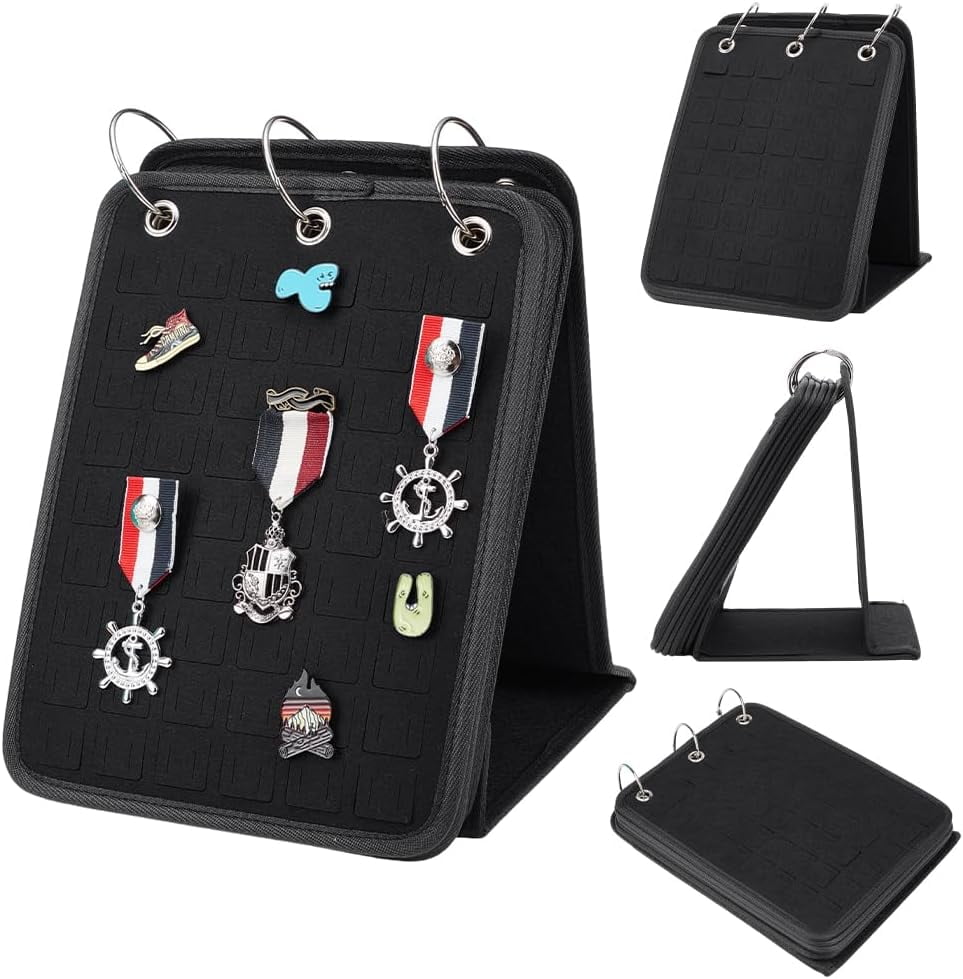 Pin Display Holder Pin Display Pages Pin Display Binder 5 Pages for ...