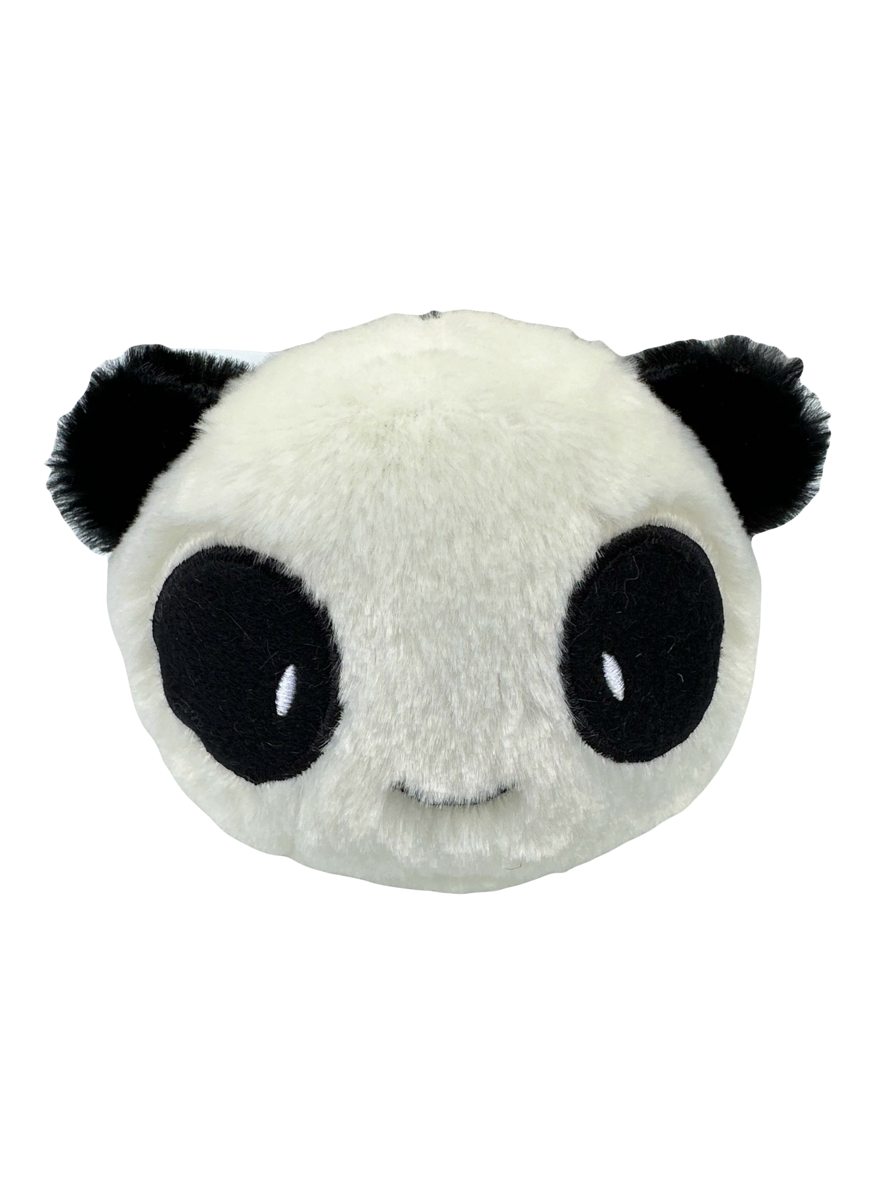 Pin-Eyed Smiling Prone Panda Plush Toy (8in) - Walmart.com