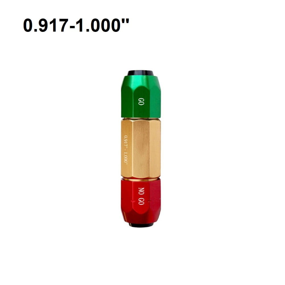Pin Gage Handle Aluminum Alloy Double End Go No Go Gauge Imperial Sizes ...