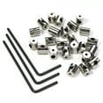 Pin Keepers Pin Locks Locking Clasp Pin Backs with Wrench (48 Pieces ...