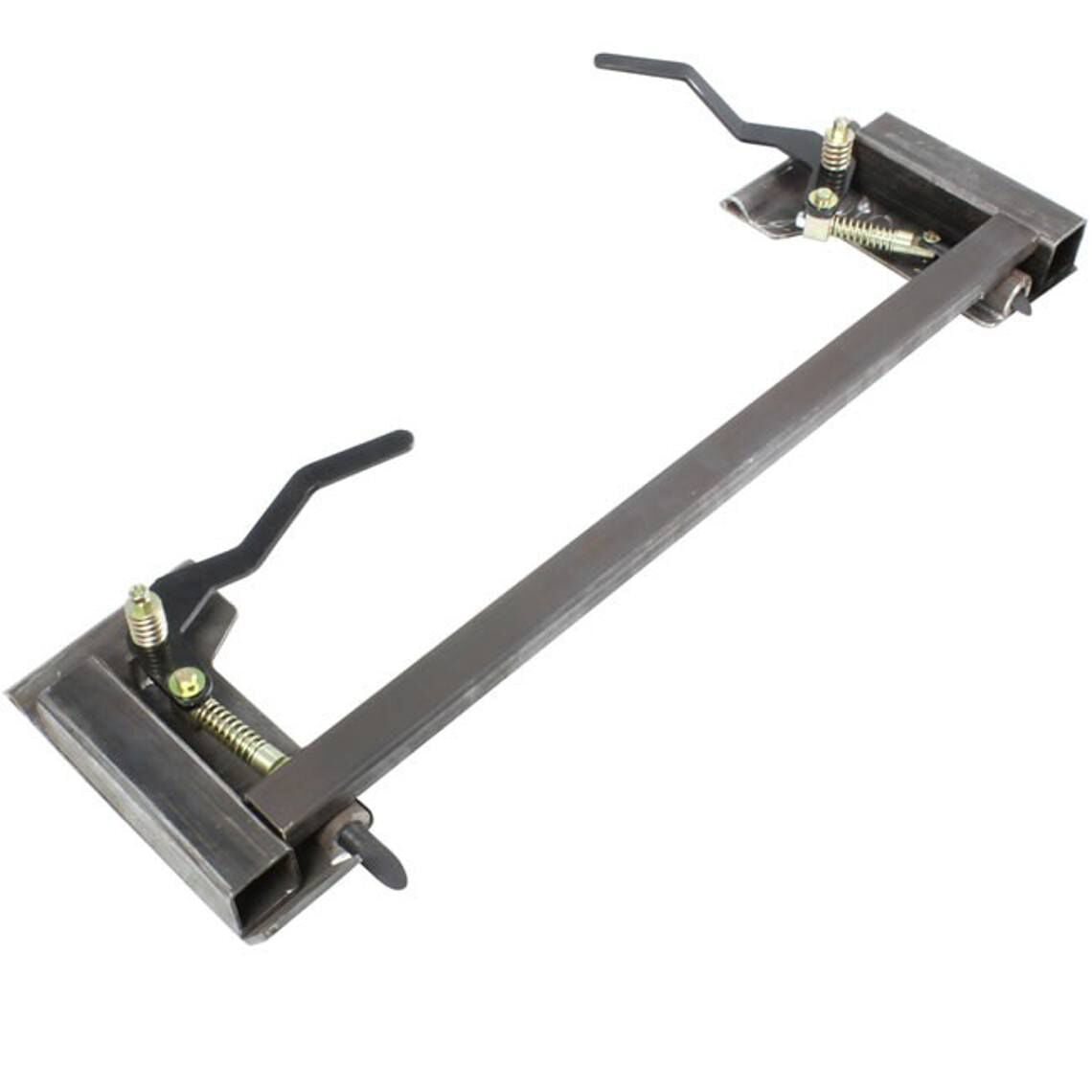 Pin On to Skid Steer Quick Tach Adapter Spacer Brackets Cross Brace ...