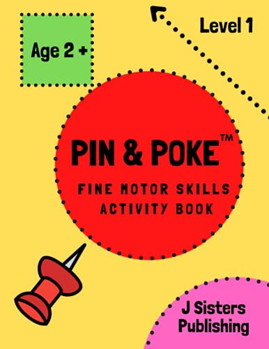 Pre-Owned Pin & Poke Fine Motor Skills Activity Book Level 1: For ...