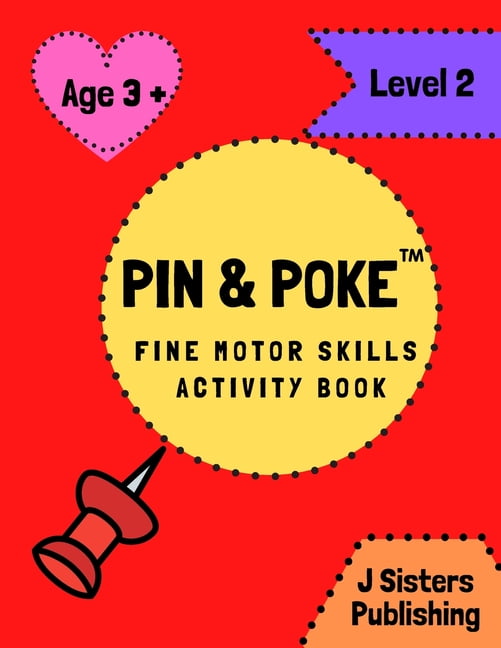 Pin & Poke Fine Motor Skills Activity Book: Pin & Poke Fine Motor ...