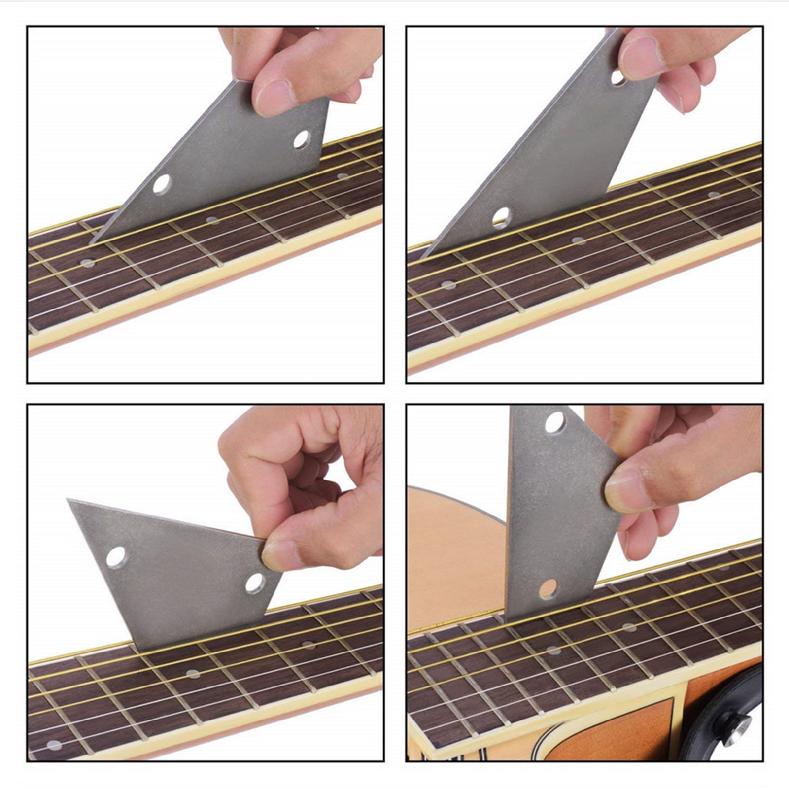 Pin Puller,Fret File 3 Luthier Tools Kit 3 In 1 Kit Fret File Winder ...