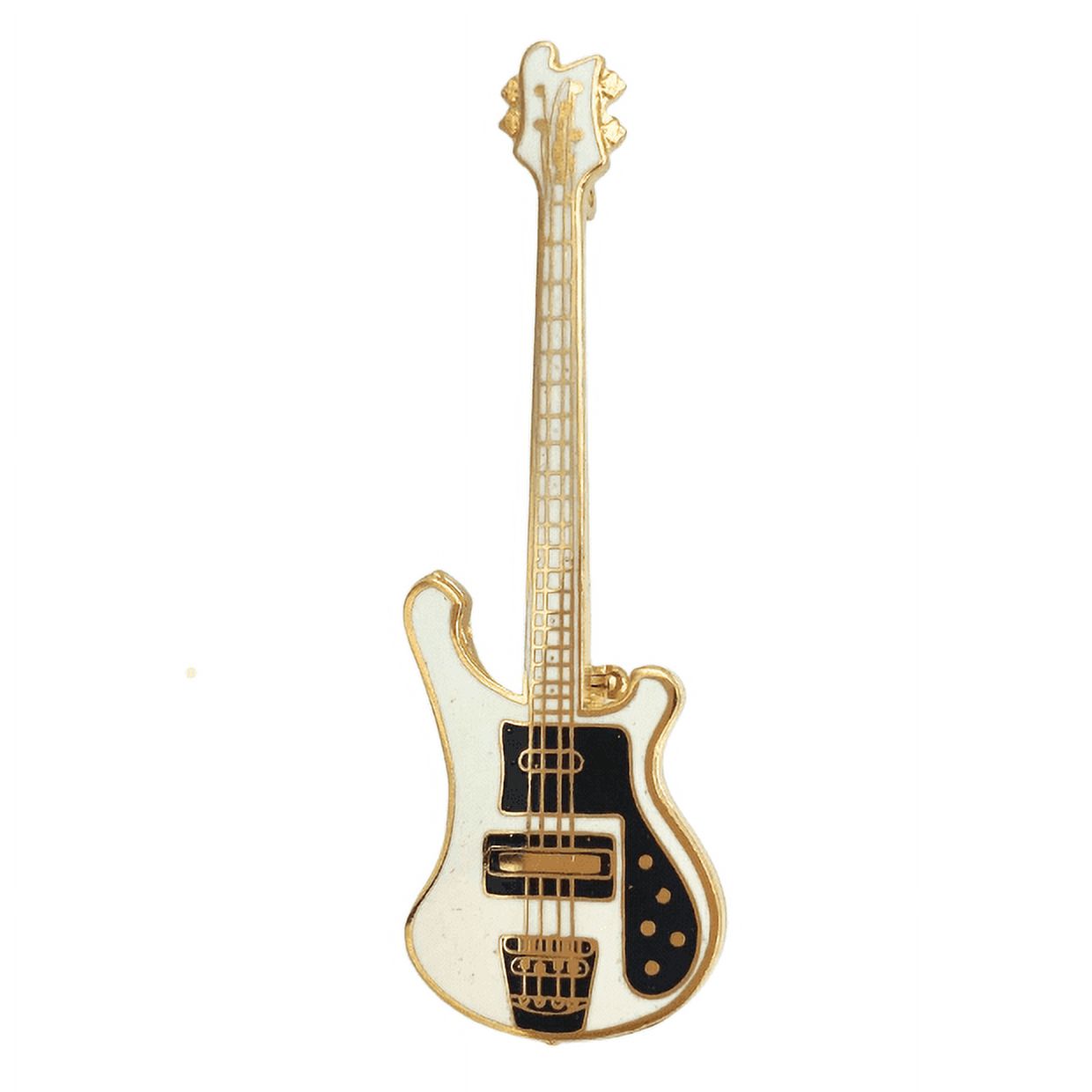 Pin Rickenbacker Bass White W Black Pickguard Pin Harmony Collection ...