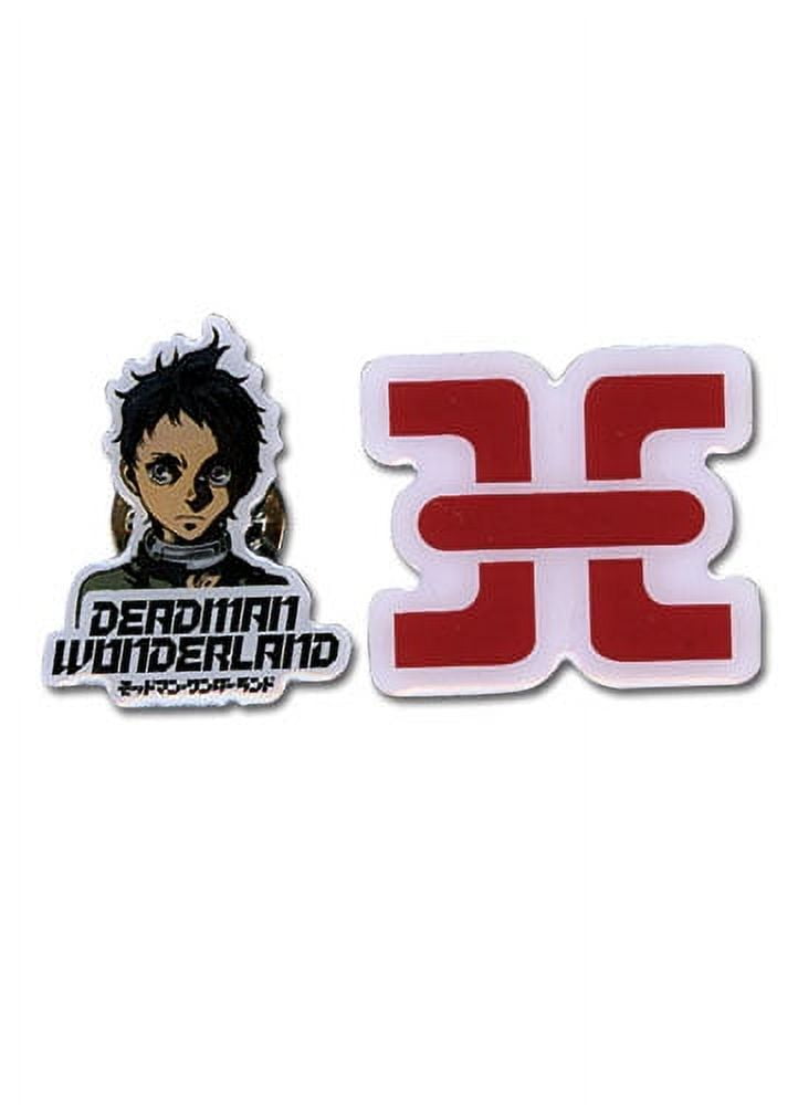Pin Set - Deadman Wonderland - New Ganta & Prison Logo (Set of 2) Toys ...
