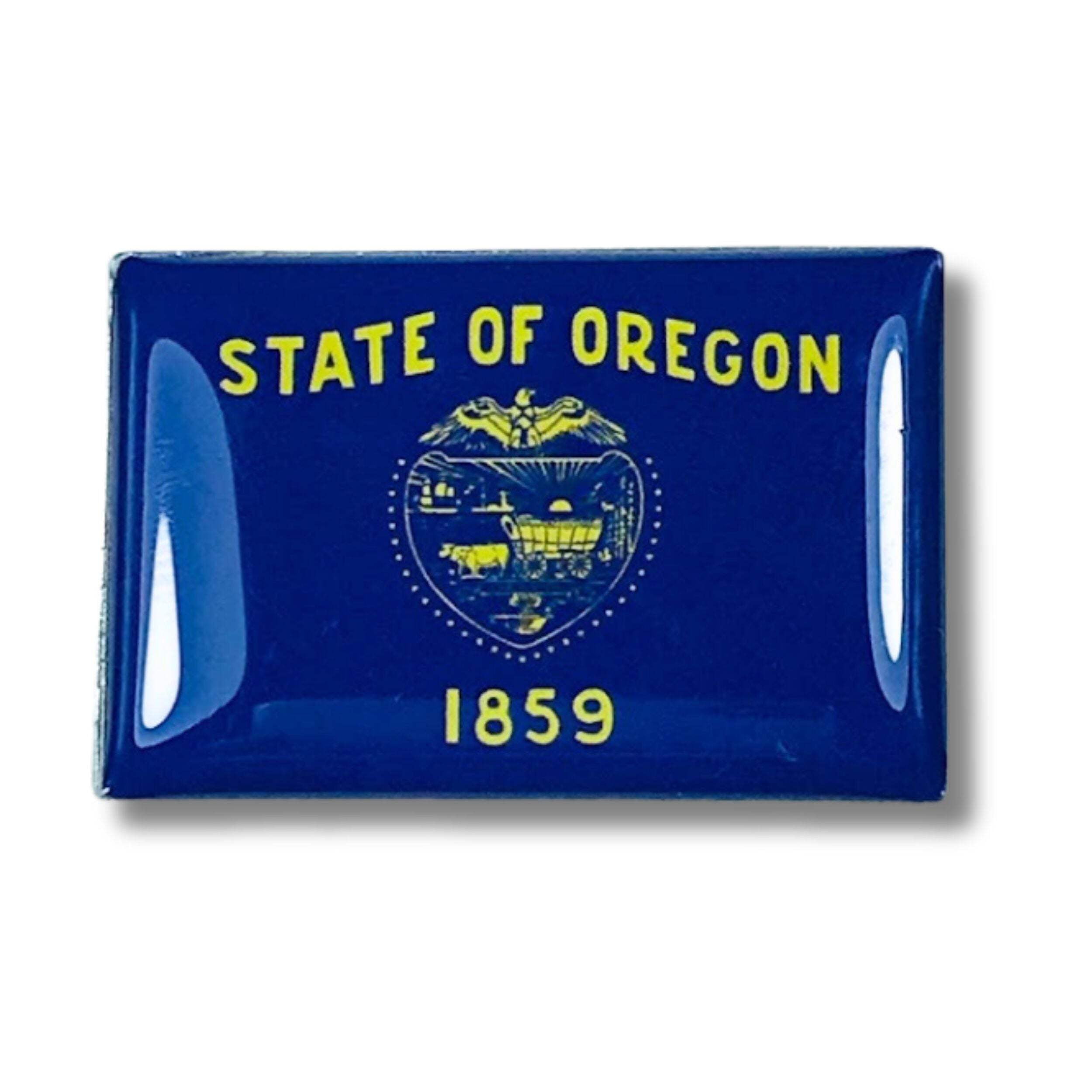Pin - State Flag Oregon - USA | Lapel Pin Accessory, Jacket Hat Decor ...