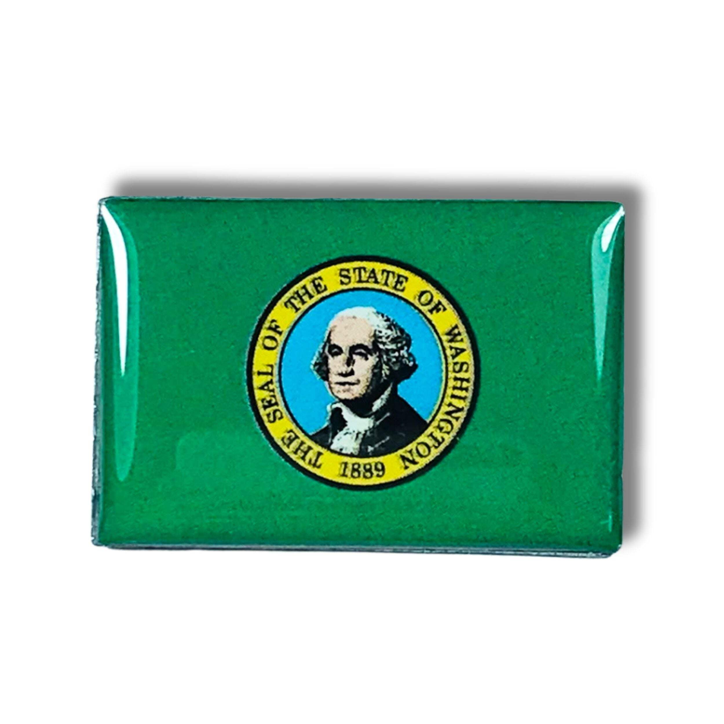 Pin - State Flag Washington - USA | 1.18-Inch (3 cm) Pin for Hats, Bags ...