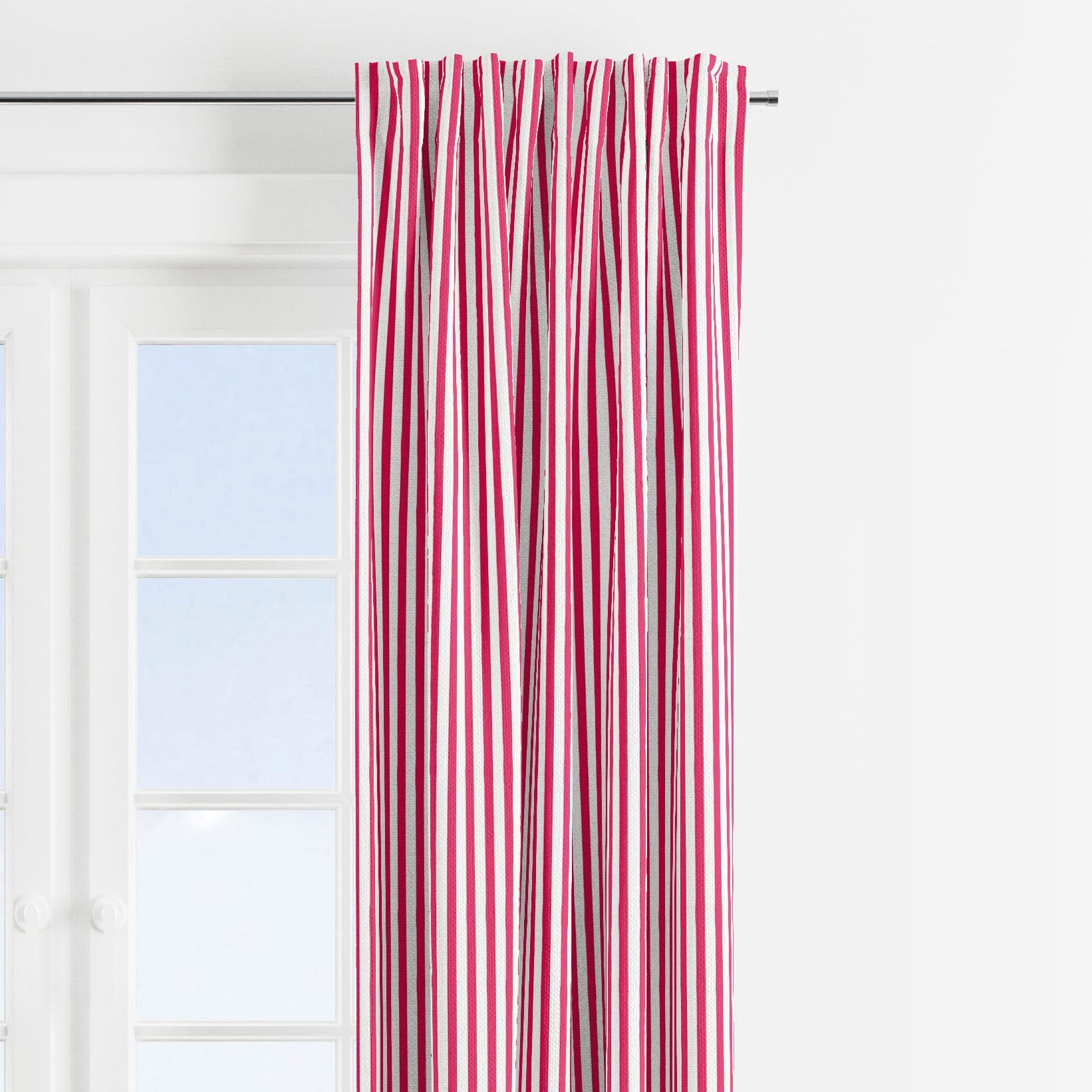 Pin Stripes Single Curtain Panel - Walmart.com