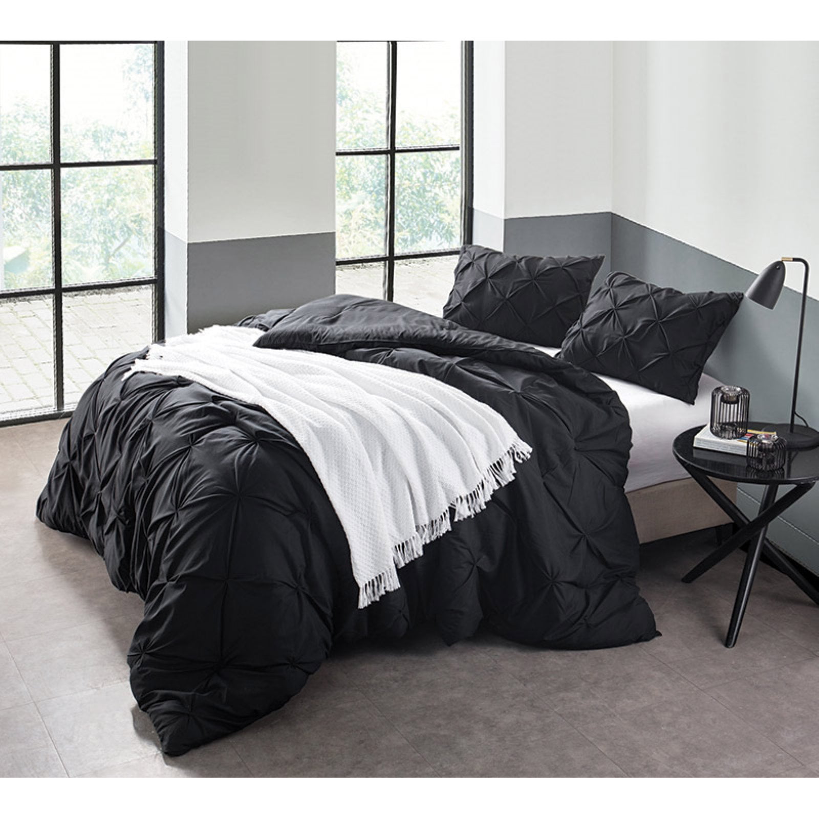 Pin Tuck Comforter by Byourbed - Walmart.com